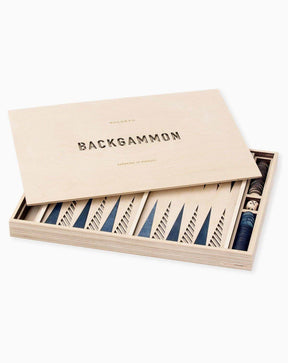 Backgammon boardgame, handmade in Denmark