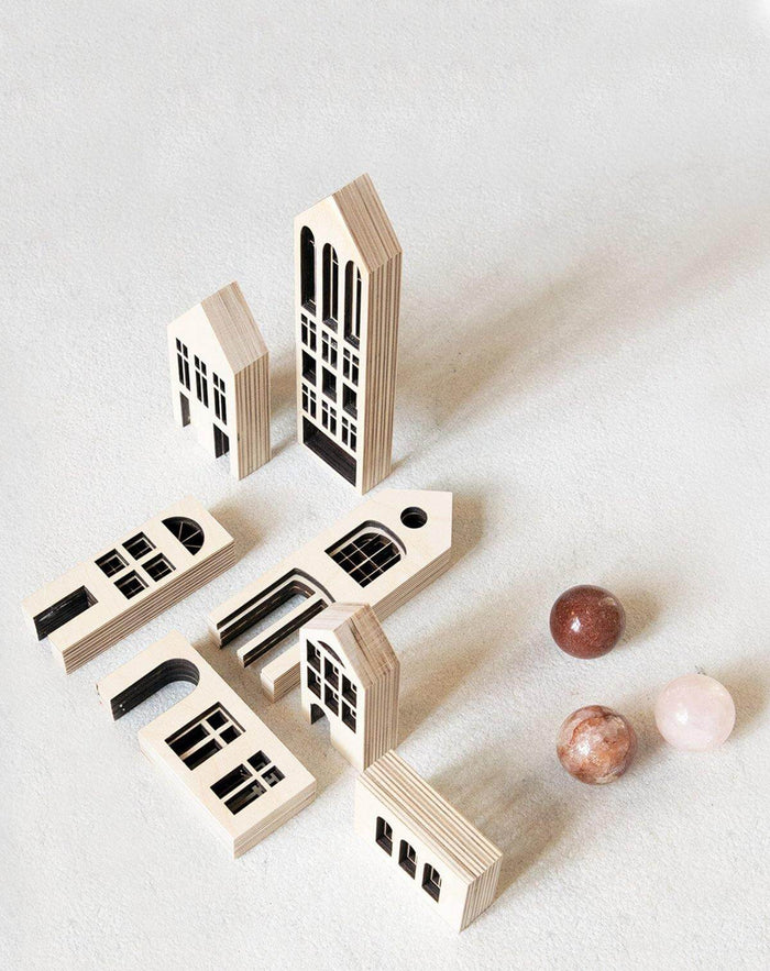 Wooden blocks handmade in Denmark from sustainable materials
