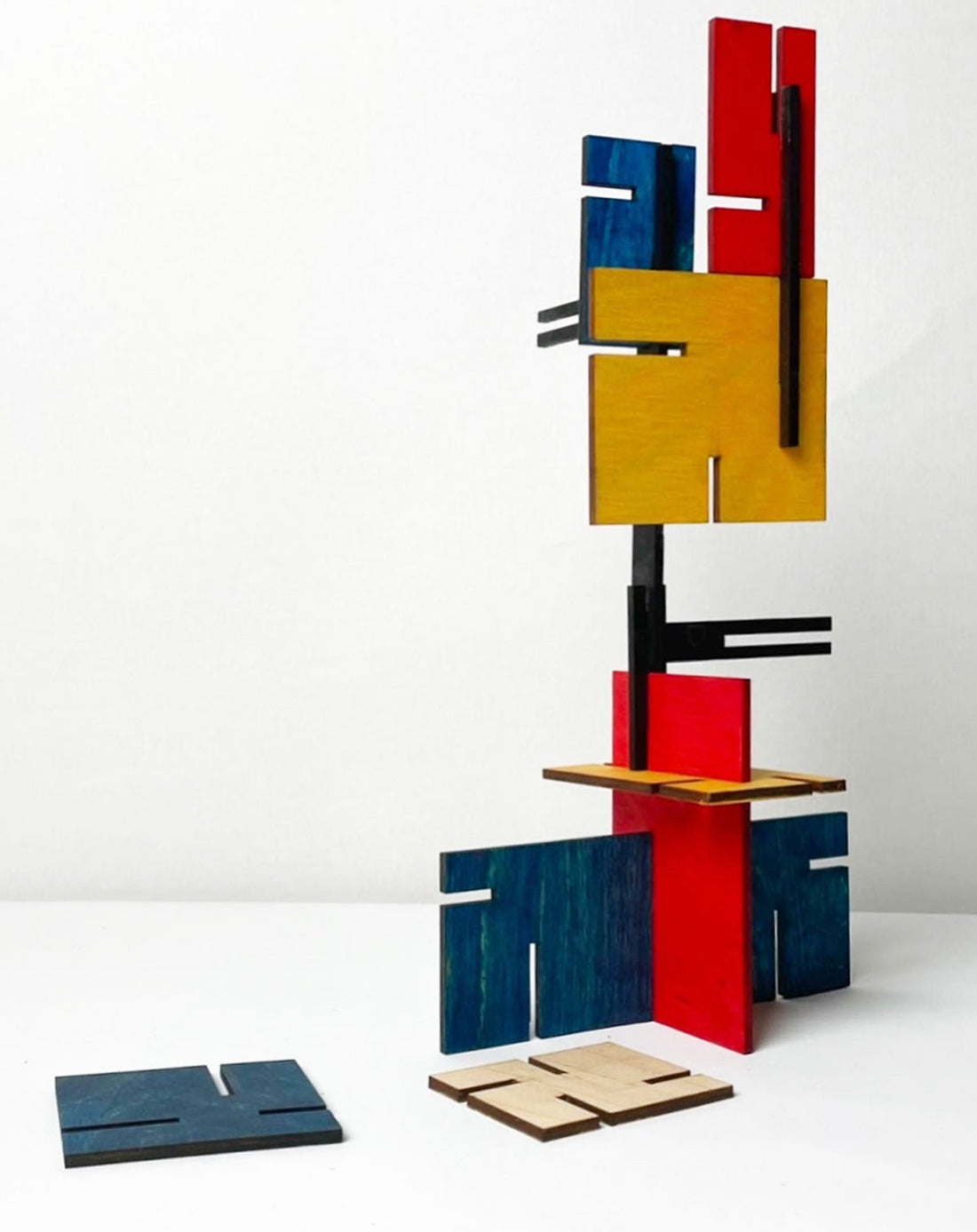 Piet Mondrian sculpture and puzzle | Buy art online